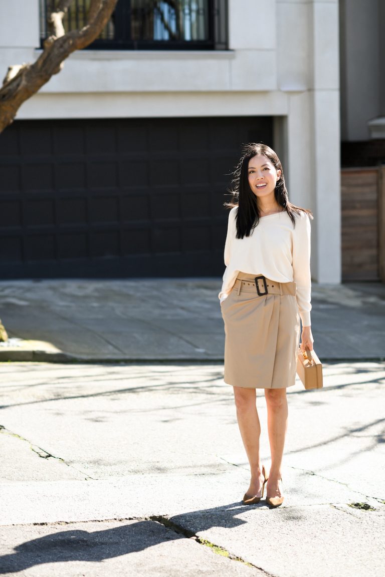 Ivory and Khaki – 9to5chic